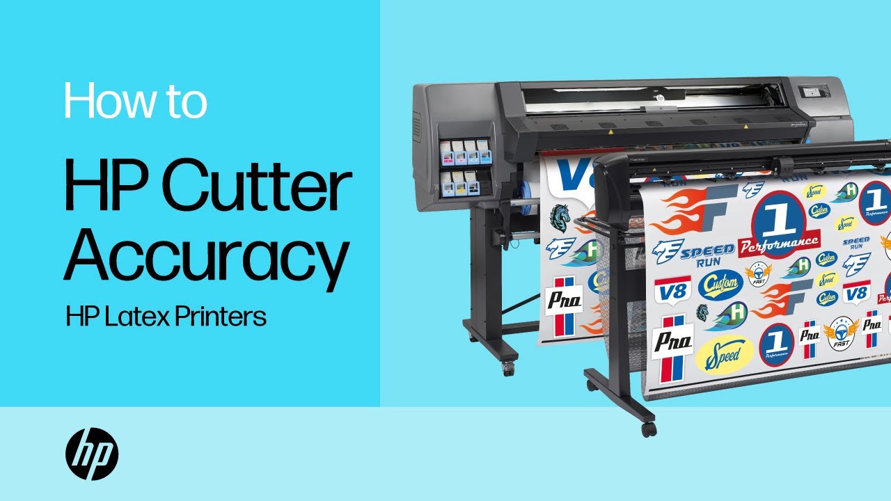 HP Cutter Accuracy | HP Latex Printers | HP Support - YouTube