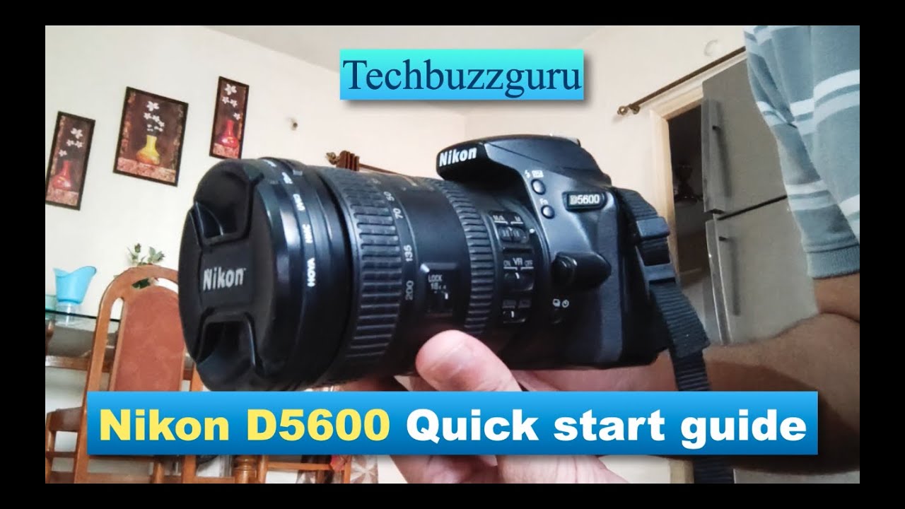 Nikon D5600 Quick Start Guide - YouTube