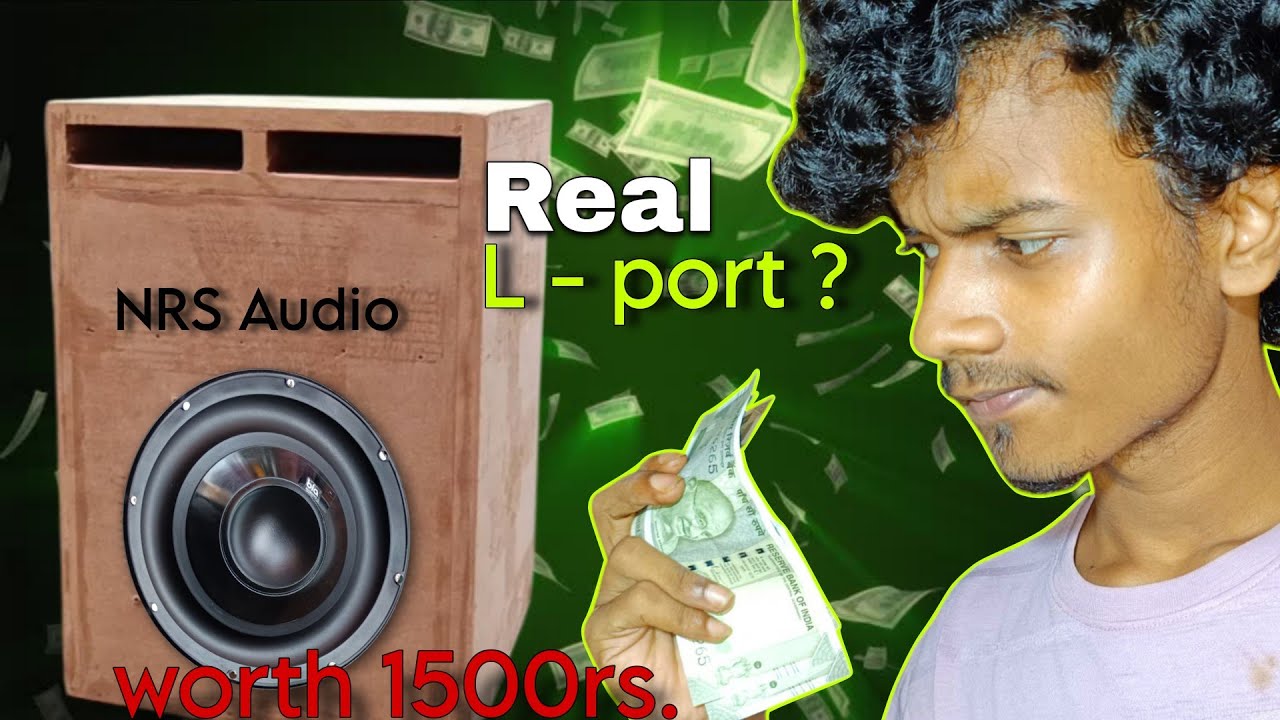 "NRS Audio 🔥💯8'' L-Port Enclosure Box Review | Bass Test & Build ...