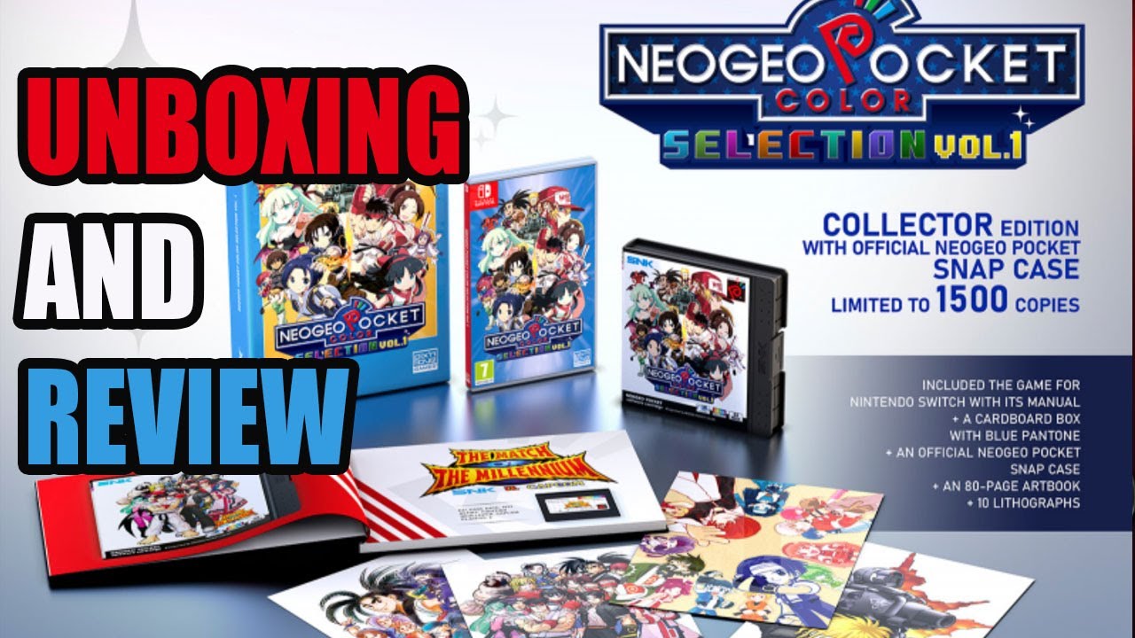 NEOGEO POCKET COLOR SELECTION - Collector Edition Review - YouTube