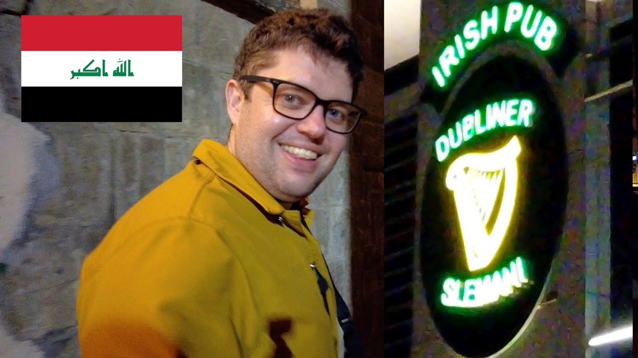 We Visited an Irish Pub in Iraq (Slemani Vlog) (no.12) - YouTube