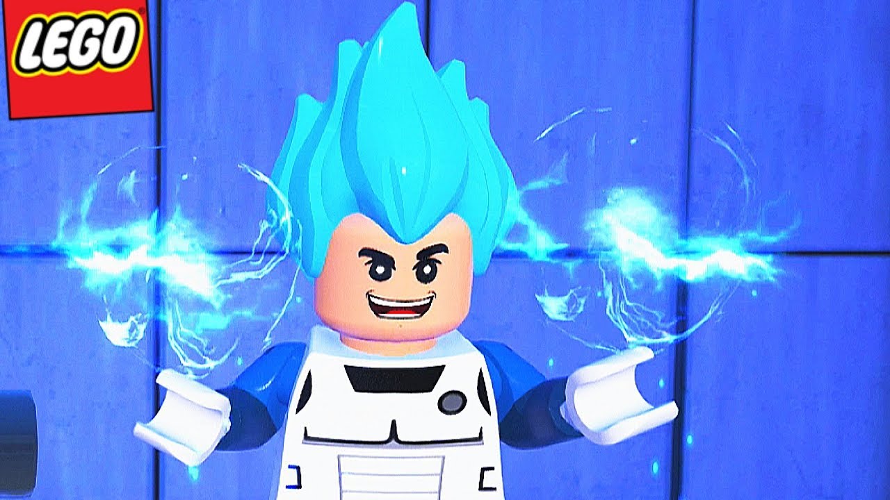 LEGO Os Incríveis - Vegeta Super Sayajin BLUE do Dragon Ball #23 EXTRAS ...