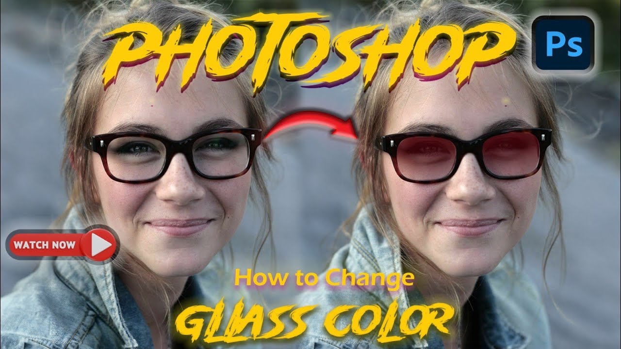 Photoshop Tutorial: Change Glass Colors Seamlessly #like #tutorial # ...
