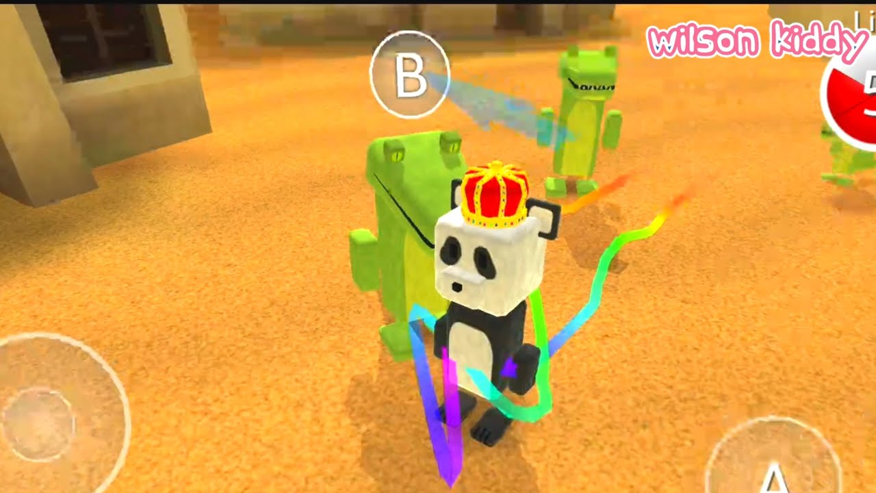 Beruang Sultan Raja Panda Ke Padang Pasir | Game Wilson Kiddy - YouTube