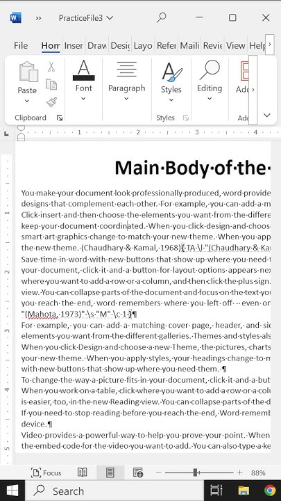 Trick: Quickly Remove ALL Citations from the document | How to | Mark ...