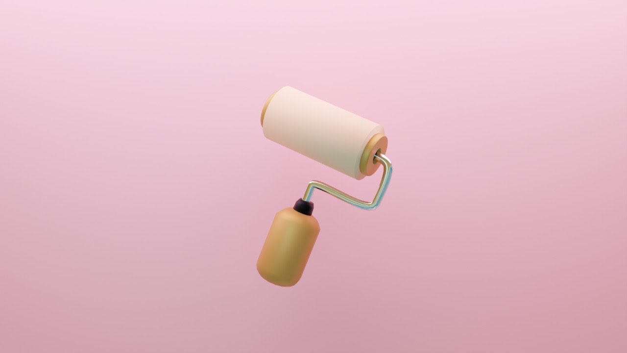 Paint roller Modelling Tutorial in Blender - YouTube