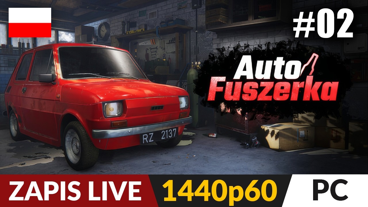 Auto Fuszerka PL 🔧 LIVE Chodź pomaluję Twojego Poloneza - YouTube