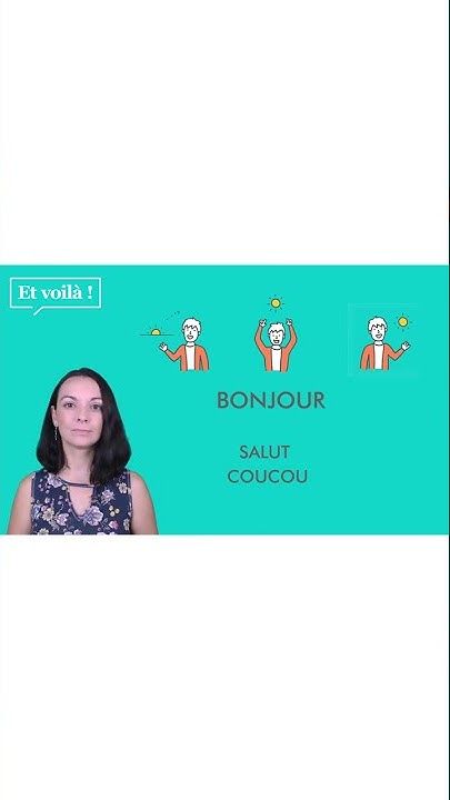 Dire bonjour, saluer en français. Les salutations. French idioms - YouTube