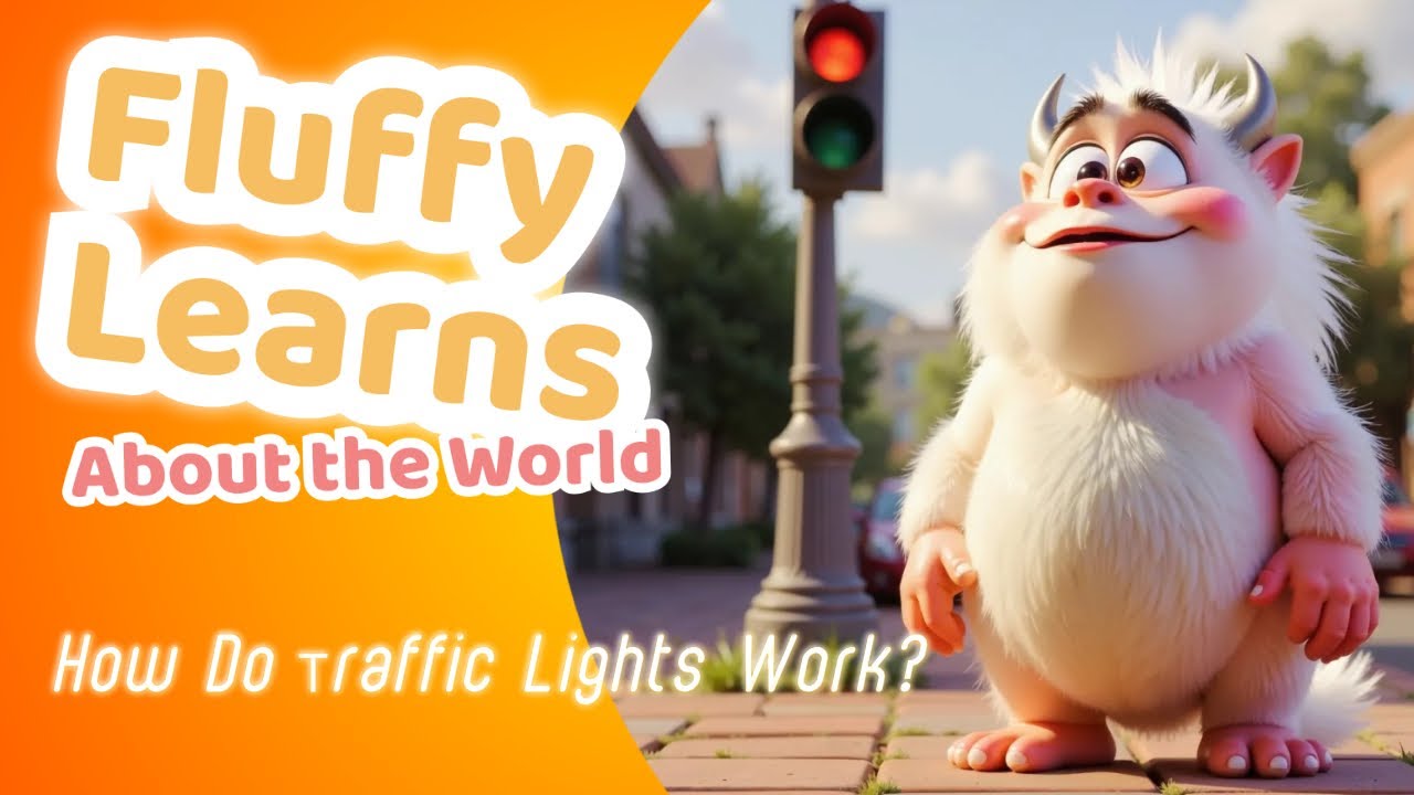 🚦 How Do Traffic Lights Work? | Fluffy Explores the World - YouTube