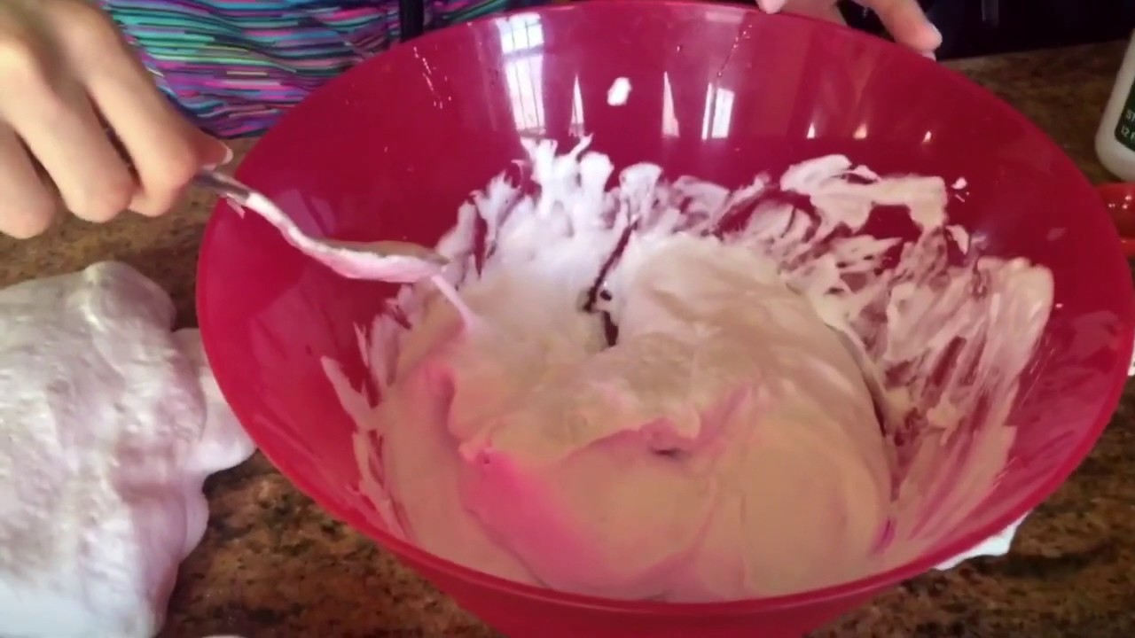 Best Fluffy Slime Recipe - 4 INGREDIENTS! - YouTube
