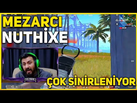 MEZARCI TURNUVADA NUTHIXE ÇOK SİNİRLENİYOR BÖYLE HATA OLMAZ