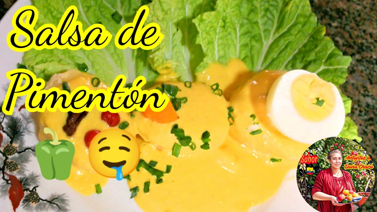 Salsa de Pimentón - YouTube