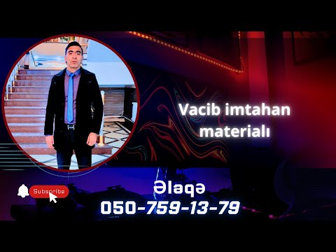 Təsərrüfat müdiri,laborant,ubtr imtahan materialı. #imtahan #trending