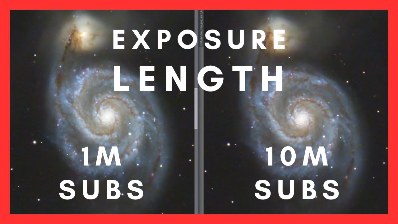Long VS Short Exposures in Astrophotography - Broadband - YouTube