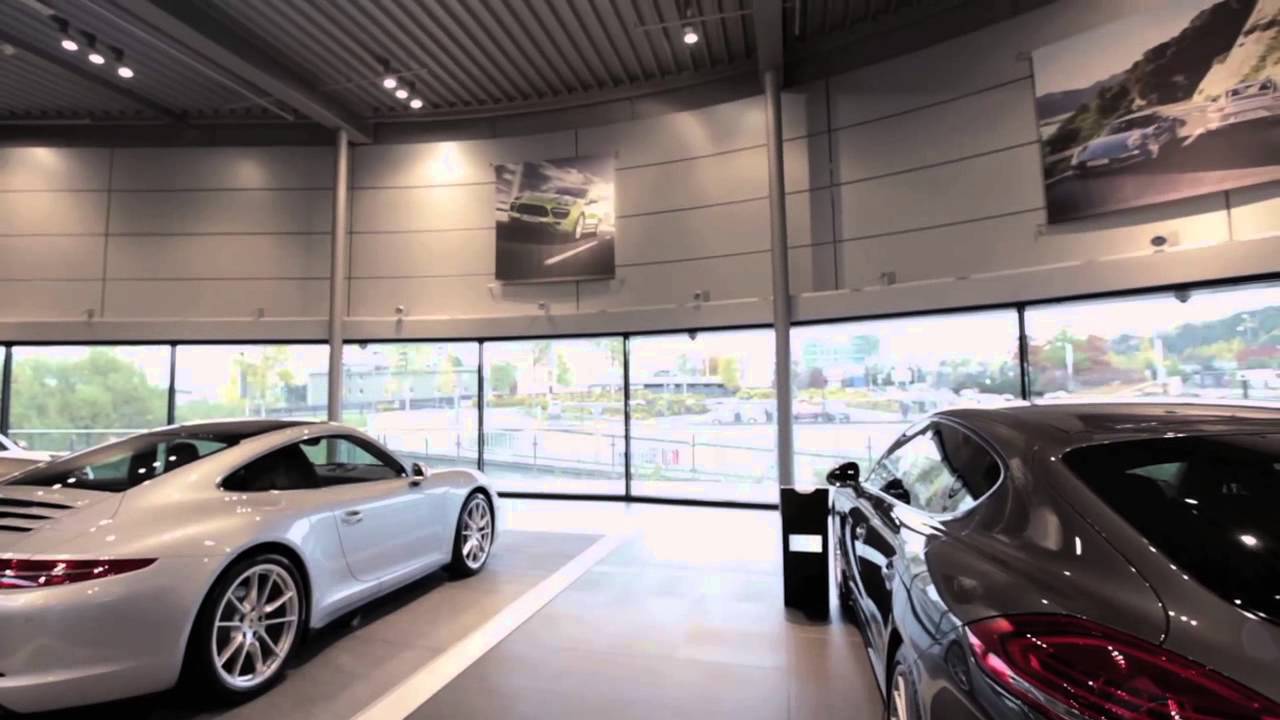 Porsche Center Oslo - et miljøfyrtårn - YouTube