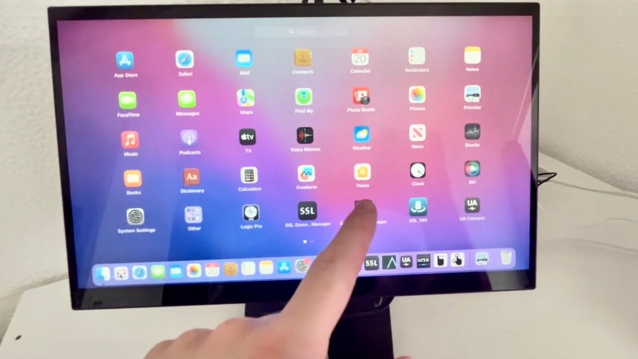 Touch screen Mac - DIY apple “iMac”… macOS with touchscreen! - YouTube
