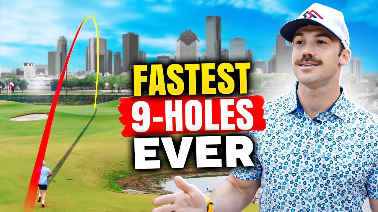 FASTEST 9-HOLES OF GOLF EVER - YouTube