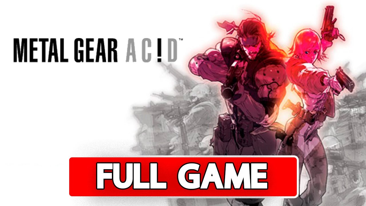 METAL GEAR ACID Gameplay Walkthrough FULL GAME [4K 60FPS] - No ...