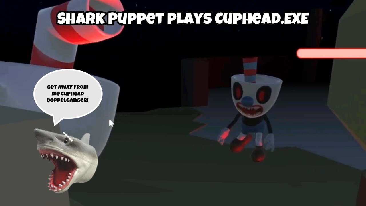 SB Movie: Shark Puppet plays Cuphead.EXE! - YouTube