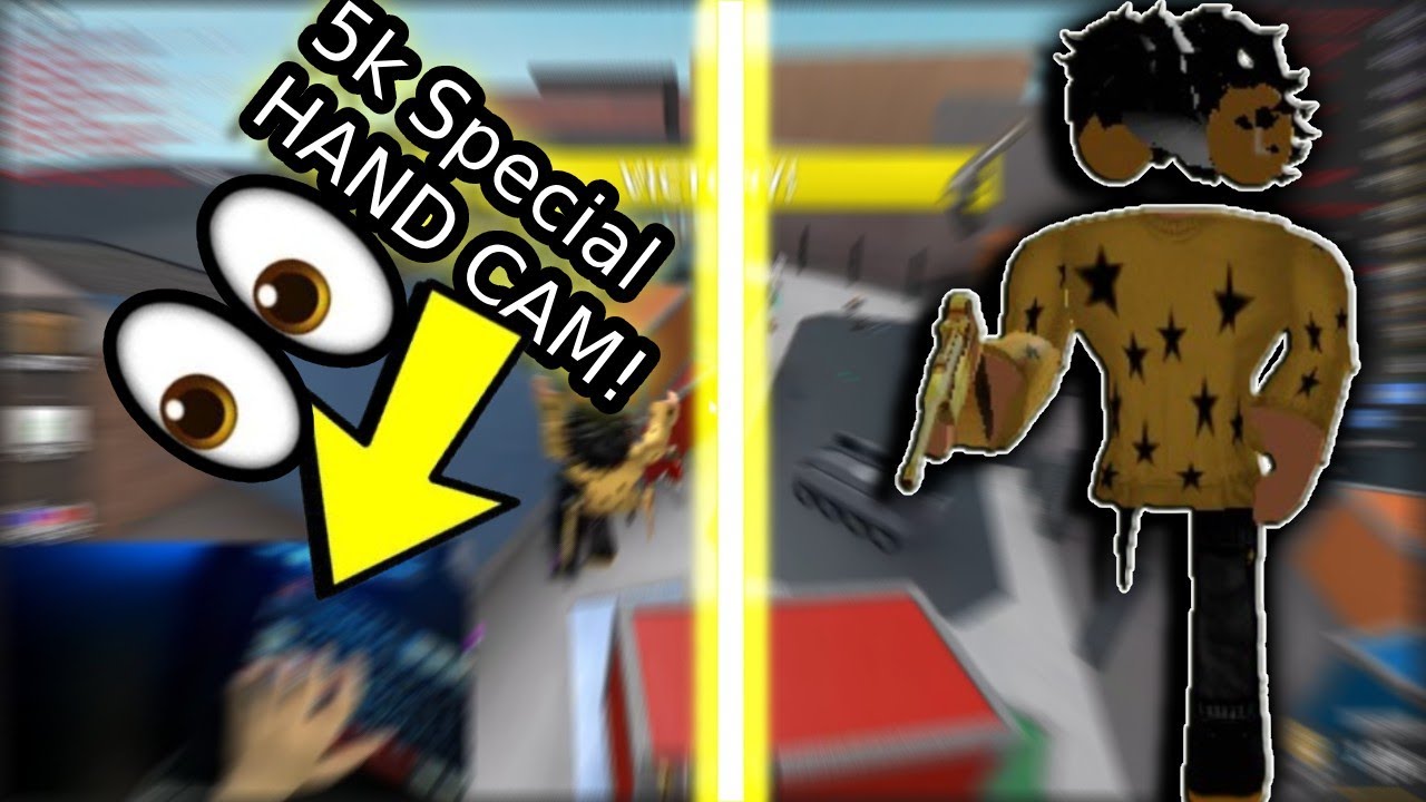 5K Subscriber Special WITH *HAND CAM* In MM2.. 😍 (Murder Mystery 2 ...