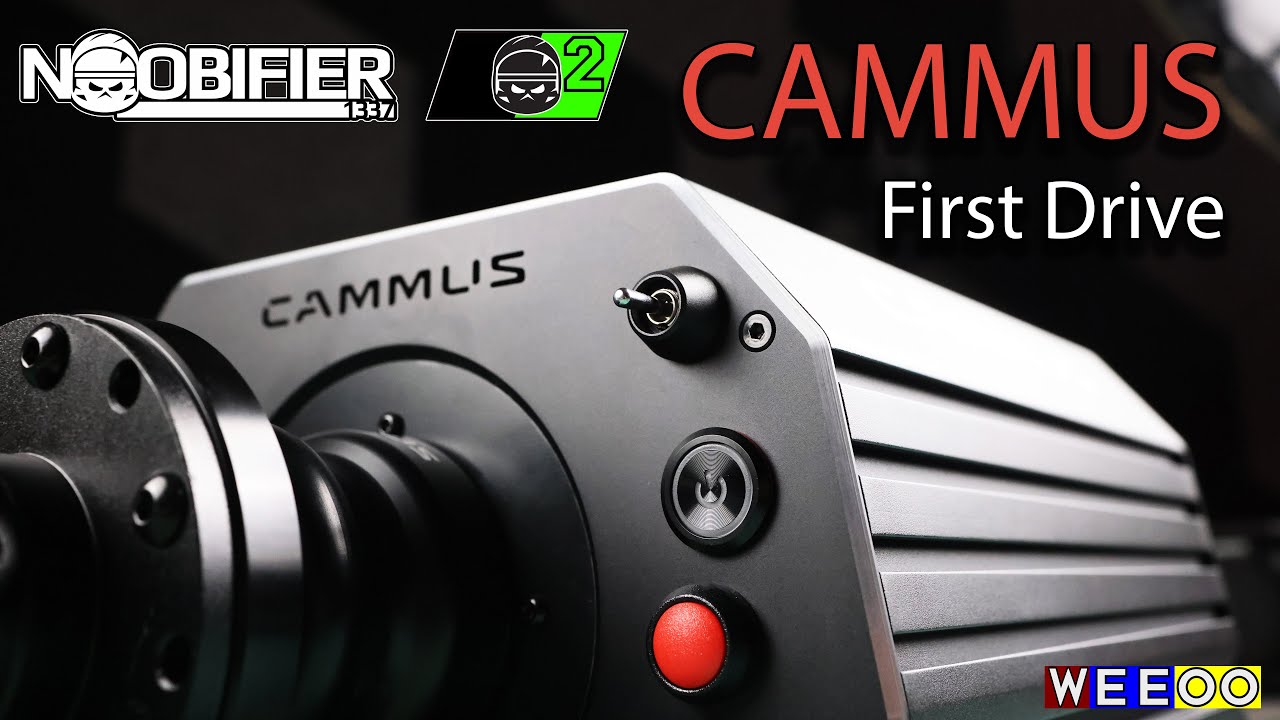 Testing Cammus Wheel Base Simulation Review Soon - YouTube