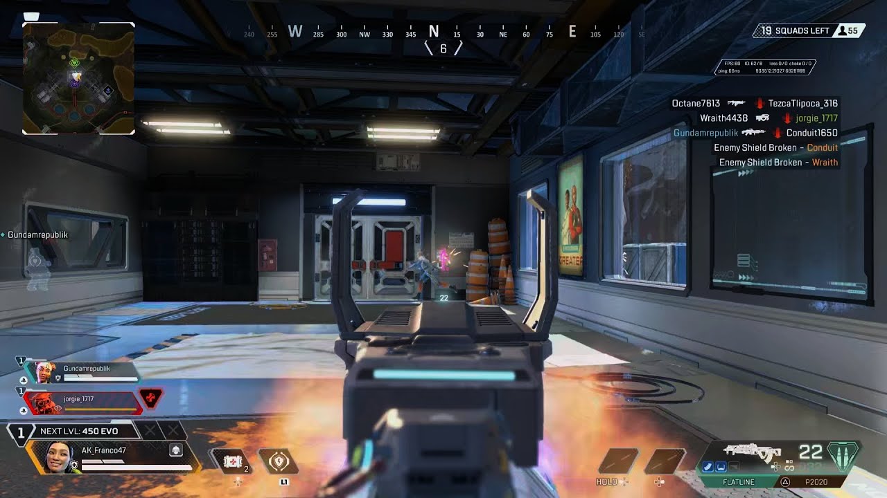 Catching smoke in Apex legends - YouTube