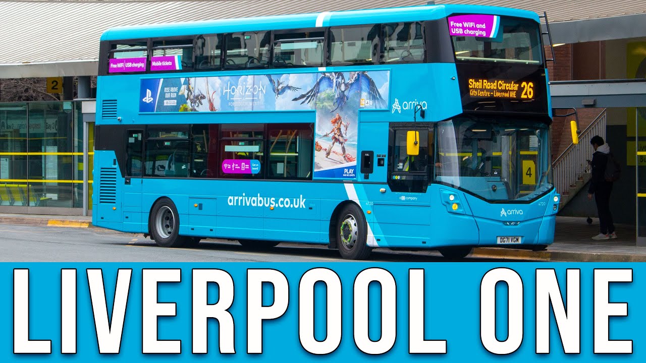 Terminal de Ônibus Liverpool One (Liverpool/Reino Unido) - YouTube