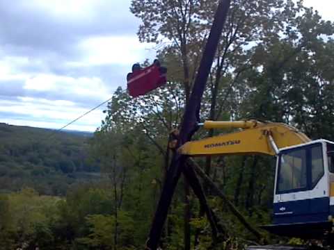 tower logging near Crivitz WI.mp4 - YouTube