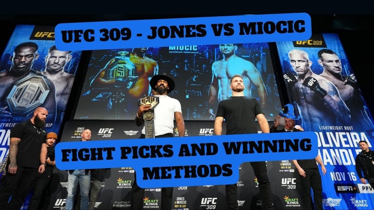 UFC 309 Fight Picks and Winning Methods - YouTube