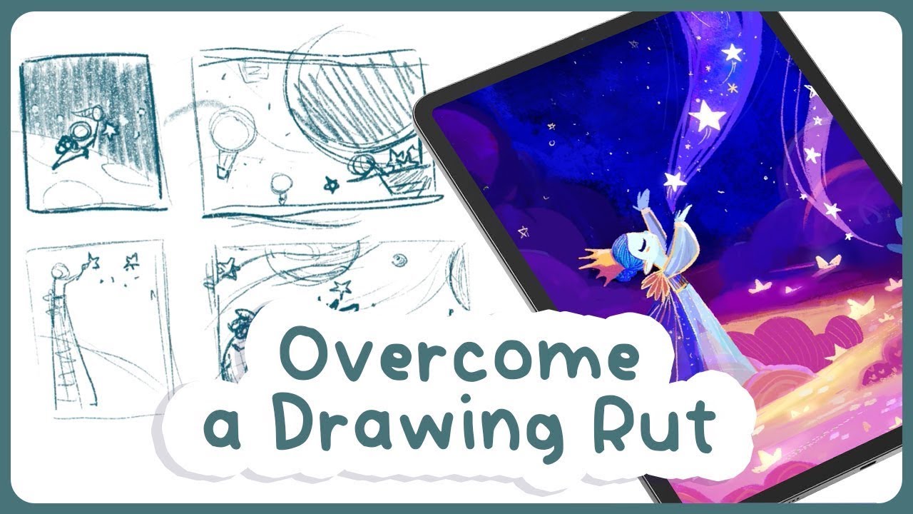 How to Overcome a Drawing Rut: My personal experiences - YouTube