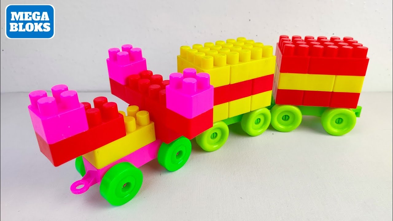 TUTORIAL How To Make a Tractors From Mega Lego Blocks BUILDING CRAFTING SATISFYING DIY#7 - YouTube