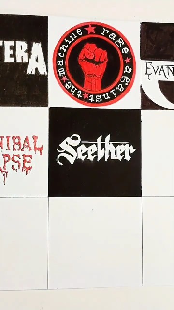 Desenhando a Logo do Seether #shorts #seether #breakdown #music #rock # ...