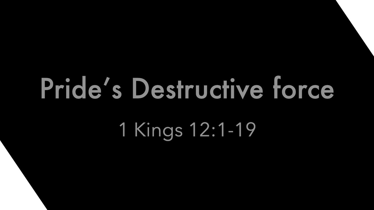 Pride's Destructive Force - YouTube