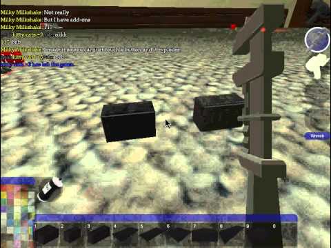 How to make a button turn on/ explode on blockland with preview. - YouTube