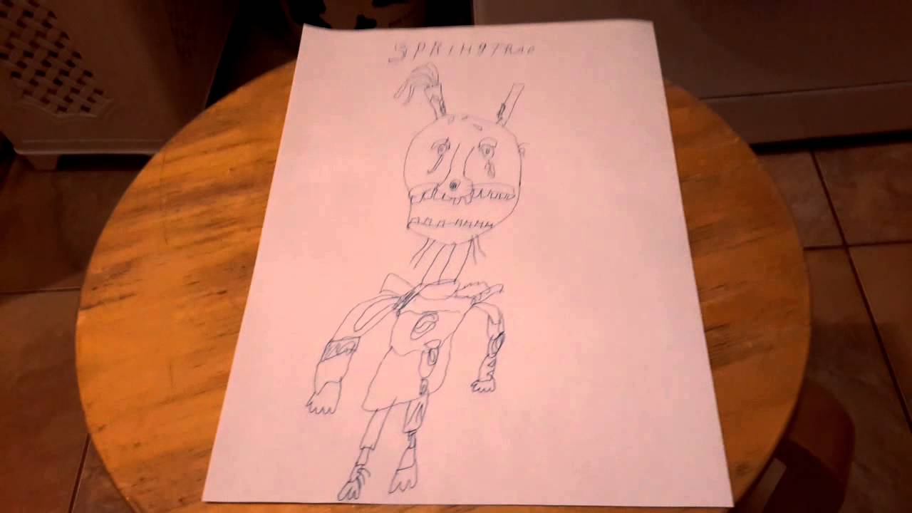 art the spring trap - spring bonnie - YouTube