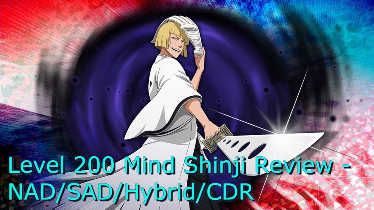 Bleach Brave Souls - Level 200 Mind Shinji Review - YouTube