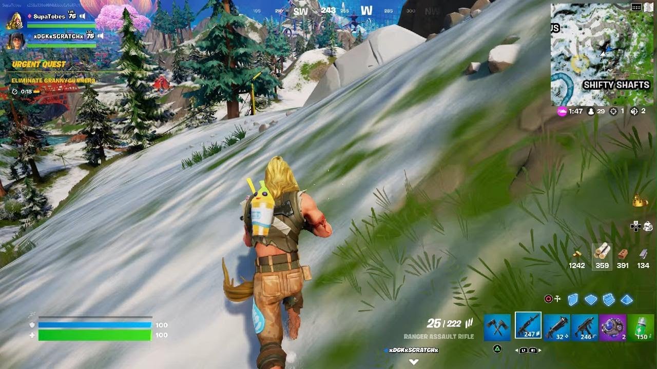 Fortnite - Cutting it close - YouTube