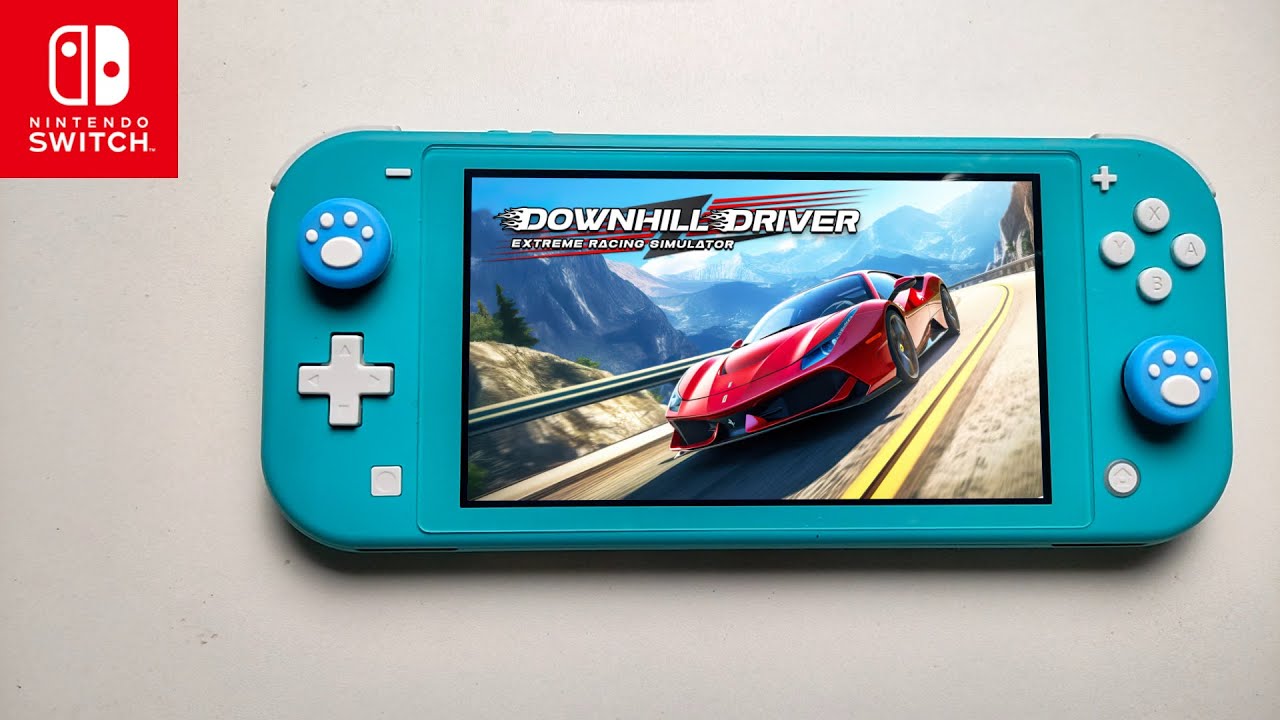 Downhill Driver: Extreme Racing Simulator On Nintendo Switch Lite - YouTube