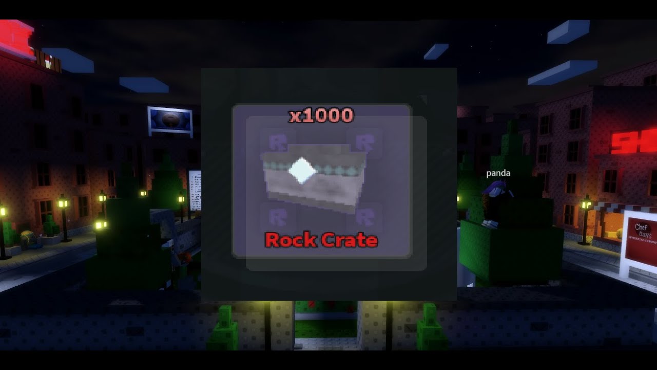 opened 1000 rock crates part.1(in ball tower defense) - YouTube