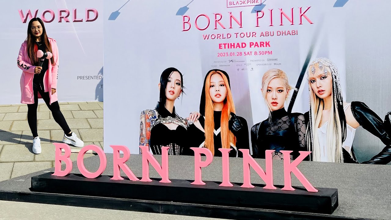 BLACKPINK in Abu Dhabi | My Ultimate BLACKPINK BORN PINK Concert ...