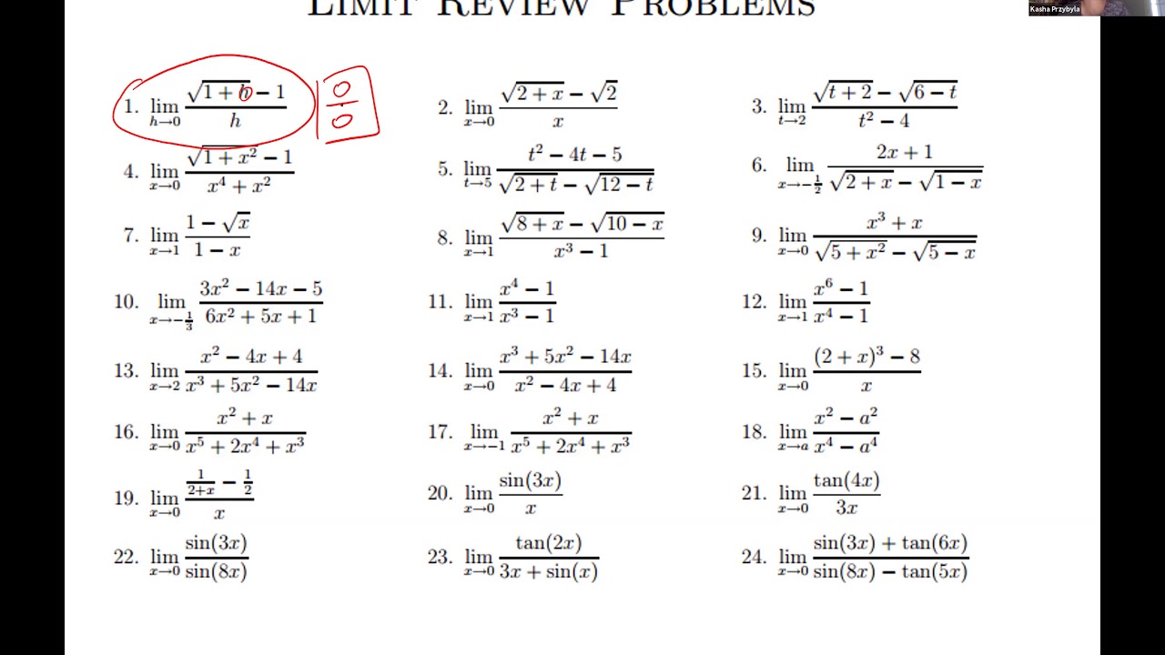 Math 140 Exam 1 Review Su19 - YouTube