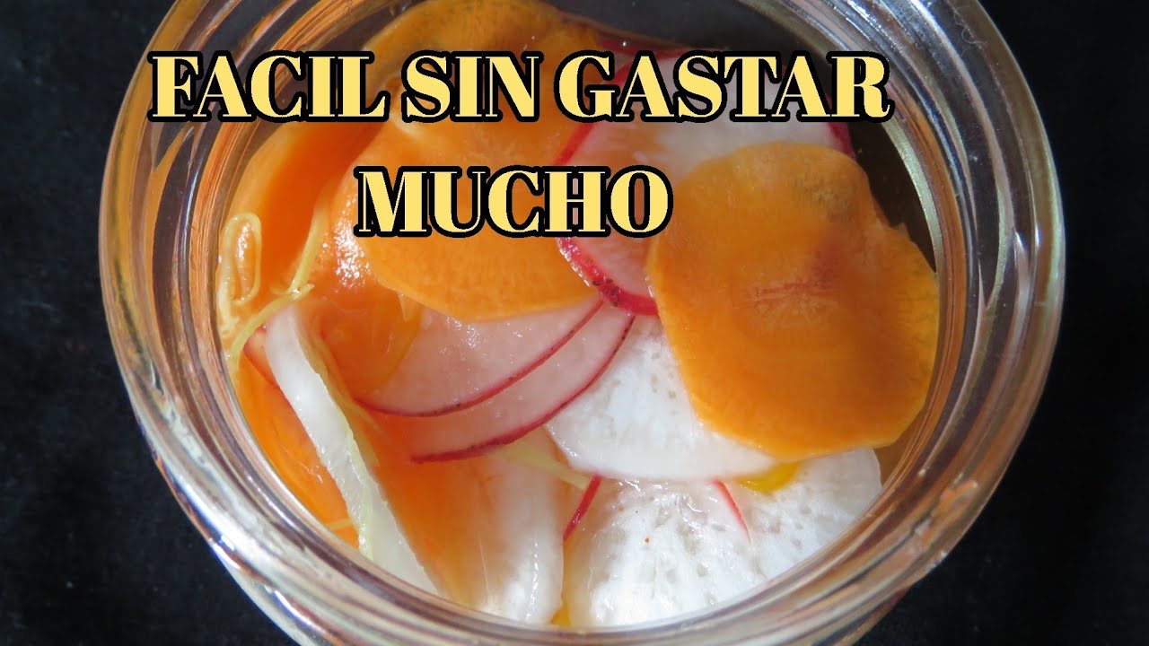 PASO A PASO Para hacer Un Buen ENCURTIDO De Nabo, Zanahoria Y Rabanito ...