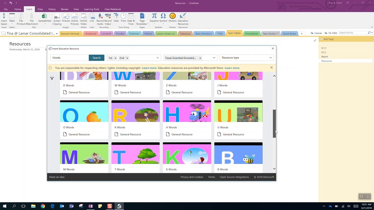 OneNote Education Resources - YouTube