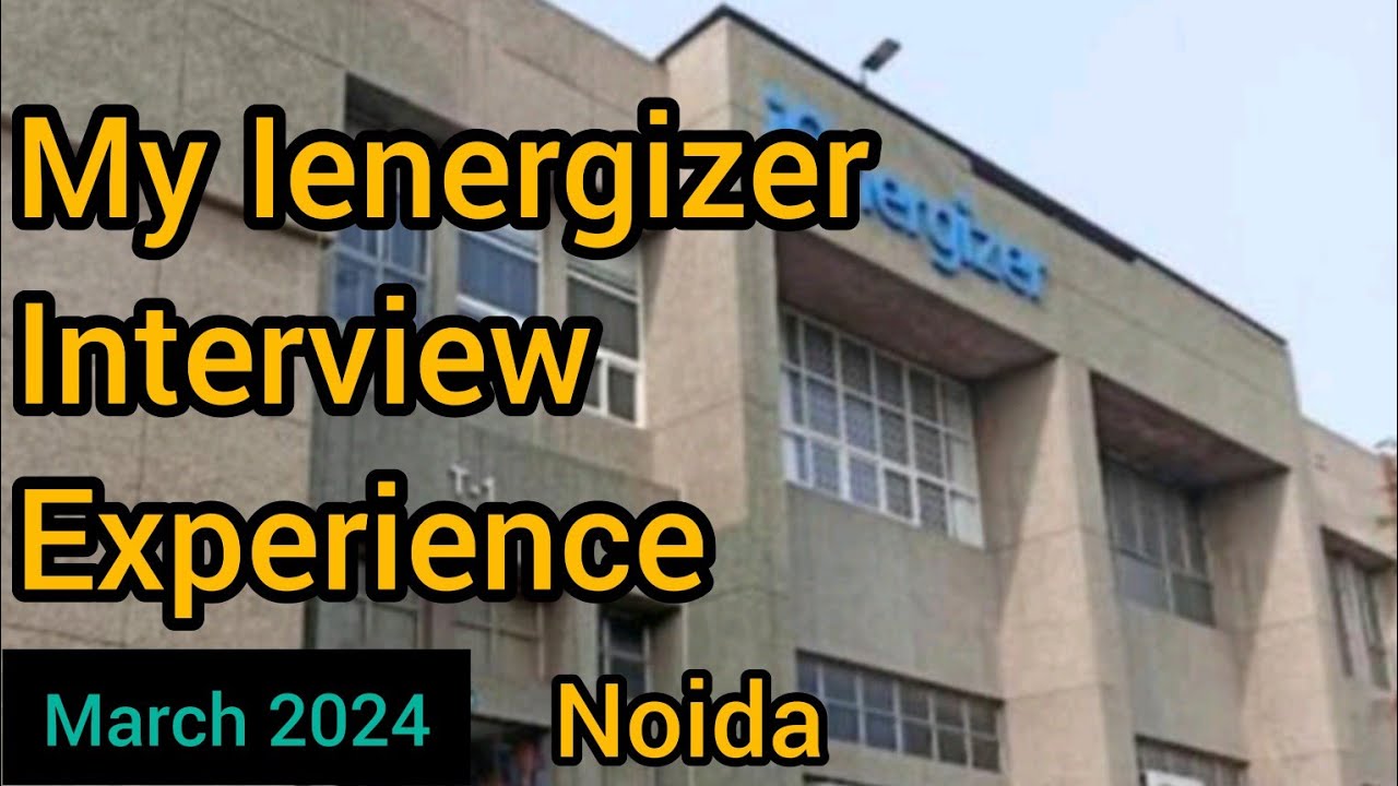 My ienergizer interview experience |March 2024 interview | Noida ...