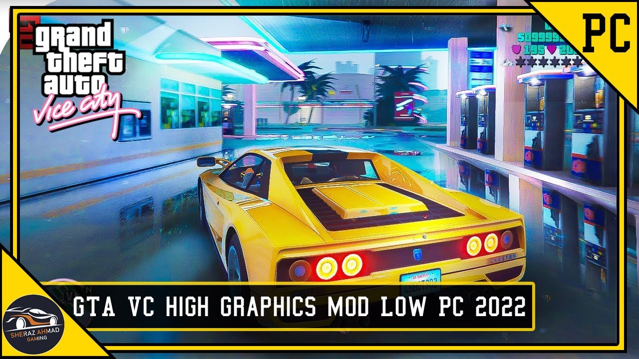 GTA Vice City Ultra Realistic Remastered Graphics Mod Low End Pc 2022 ...