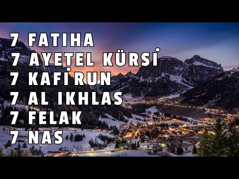 7 Ayetel Kürsi, 7 Felak, 7 Nas, 7 Kafirun| Manevi Koruma ve Kuran Dinle