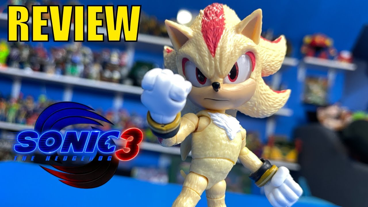 Super Shadow Figure Review | Sonic The Hedgehog 3 Movie - YouTube