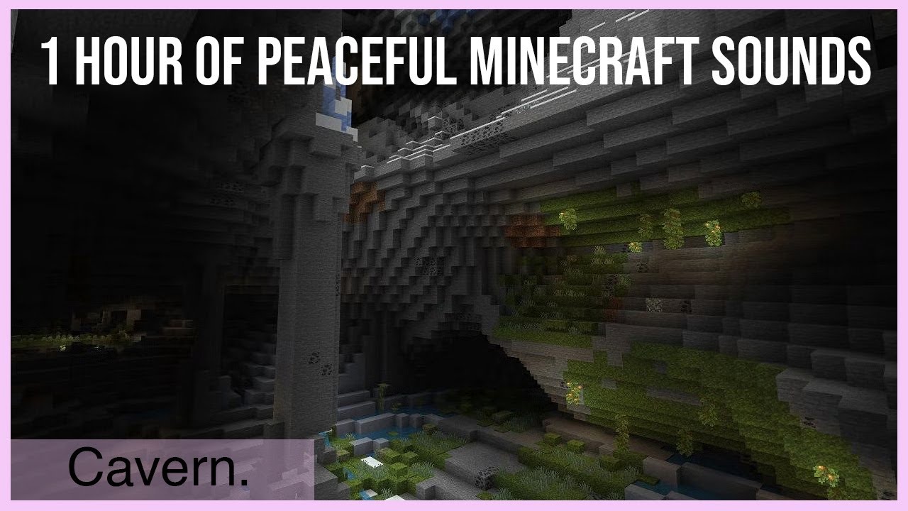 1 hour of ambient minecraft sounds | Episode 1: Cavern - YouTube