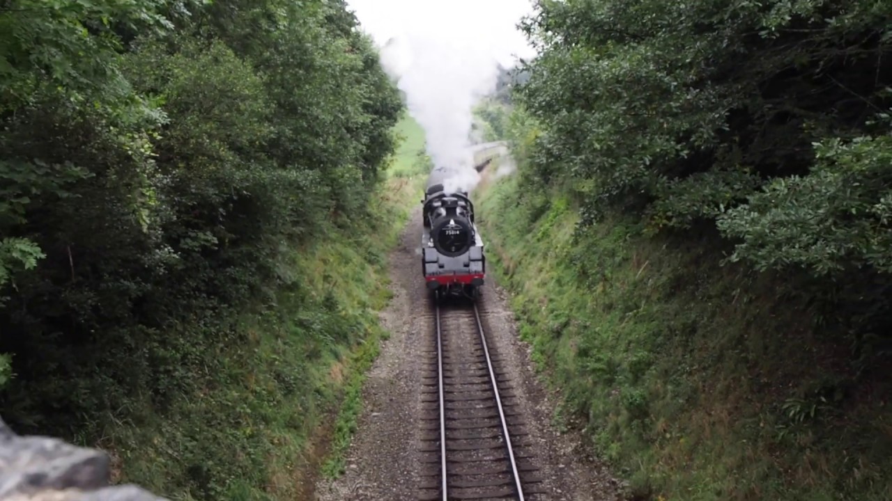Dartmouth Steam Railway, Goodrington Sands to Greenway Halt, South ...