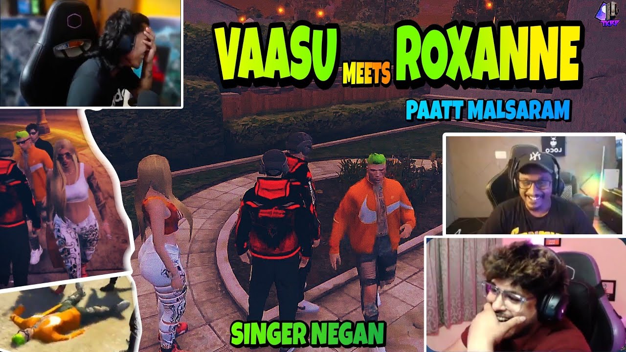 Vaasu Meets Roxy 😌😅 Negan vs Vaasu 😌💥 Oru പാട്ട് മത്സരം 😂 Negan Depression Ayi 🥹😅 Funniest ...